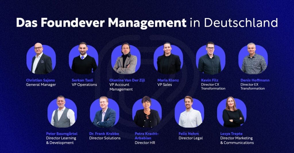 Das Foundever Management in Deutschland