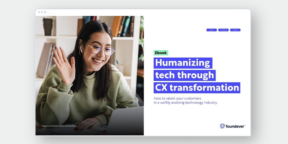 Humanizing tech through CX transformation
